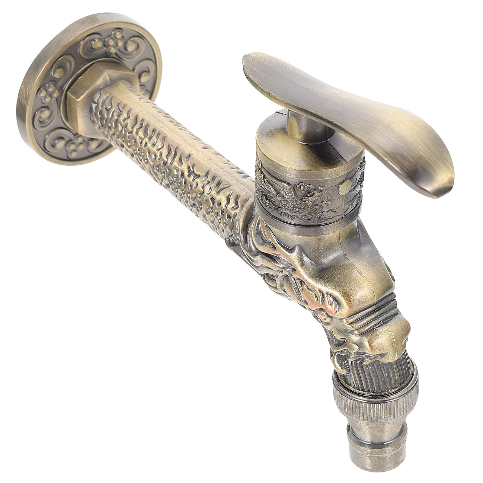 Williston Forge Antique Wall Mount Faucet Bathroom Washer Faucet Zinc ...