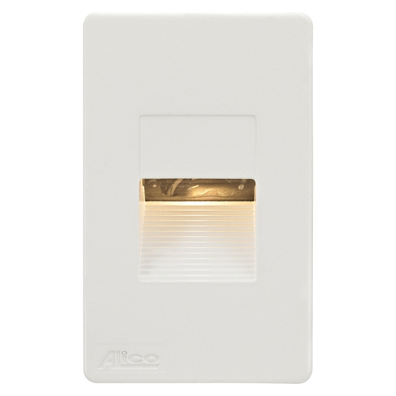 Alico Aperture Integrated LED Metal Step Light | Wayfair