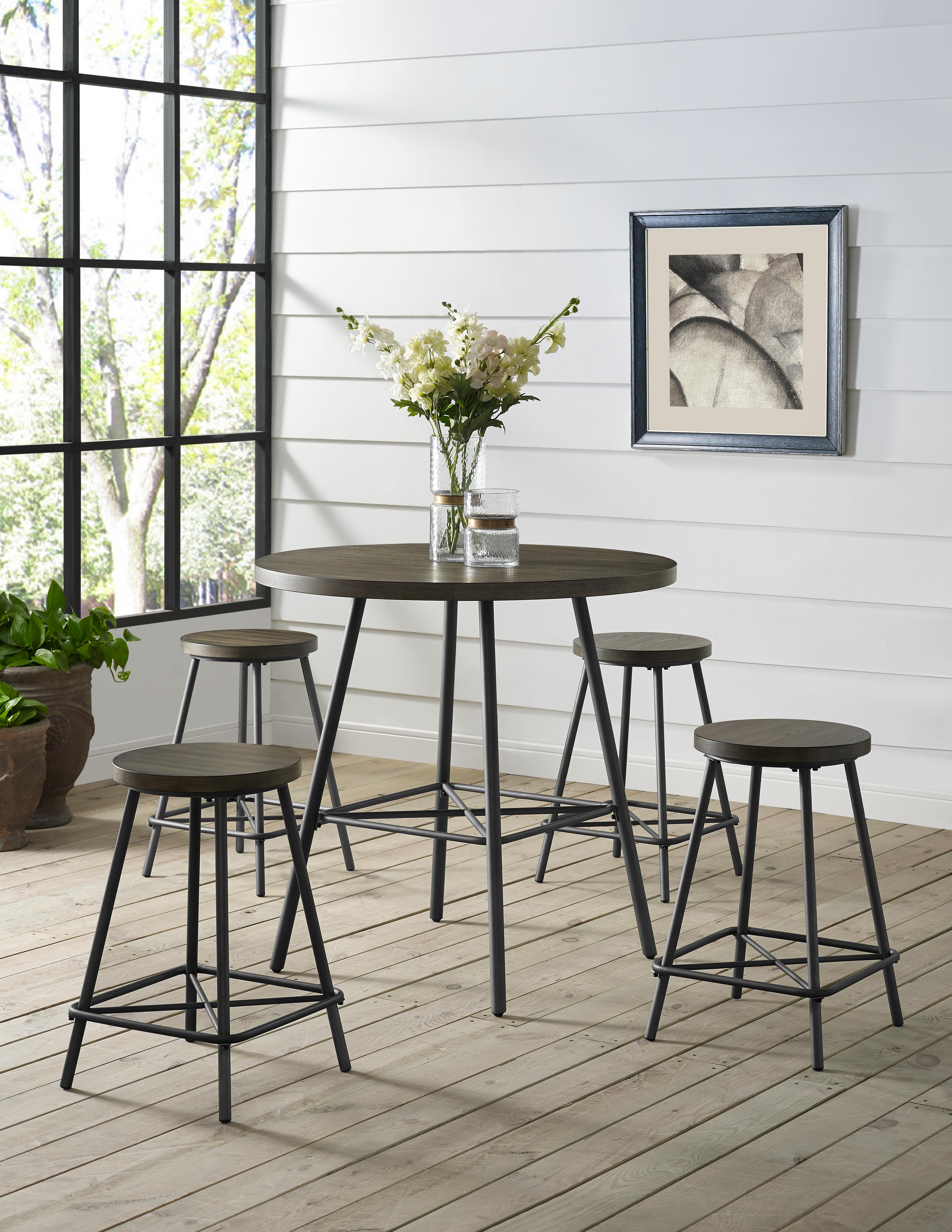 17 Stories Adali 5 Piece Pub Table Set & Reviews | Wayfair
