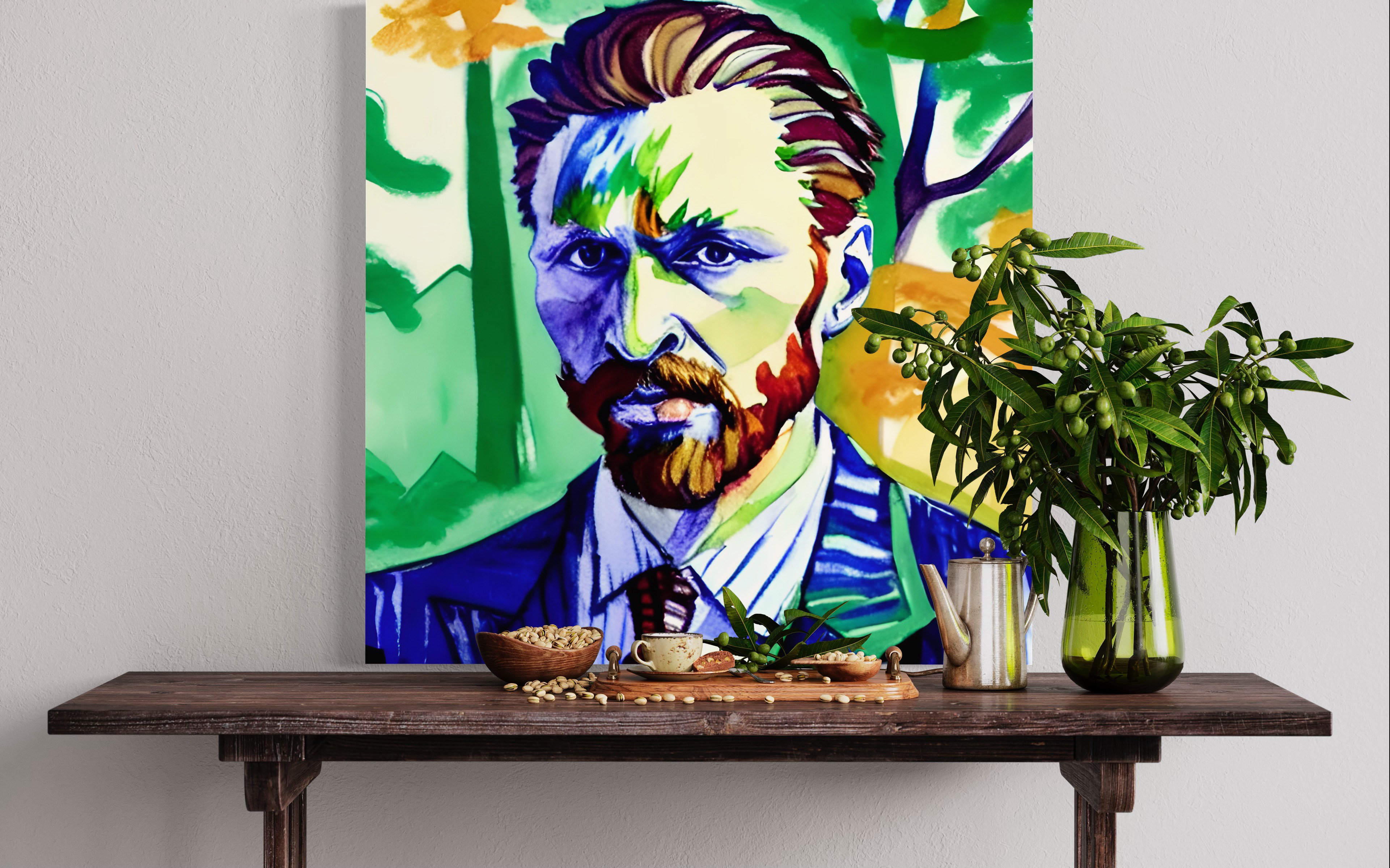 Red Barrel Studio® The Puerto Rican Fellow - Unframed Painting on ...