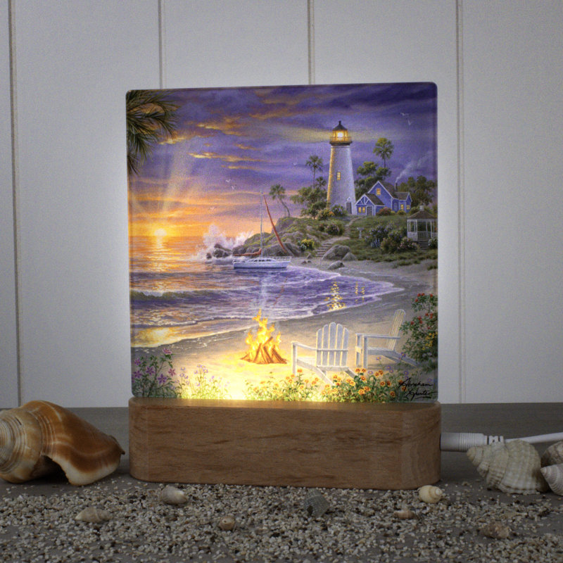 Glow Decor Honeymoon Sunset Night Light | Wayfair