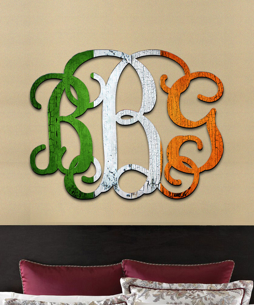 Winston Porter Custom Irish Monogram Wall Décor - Wayfair Canada