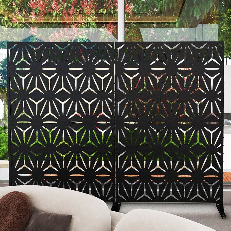 UIXE Series Metal Privacy Screen & Reviews | Wayfair