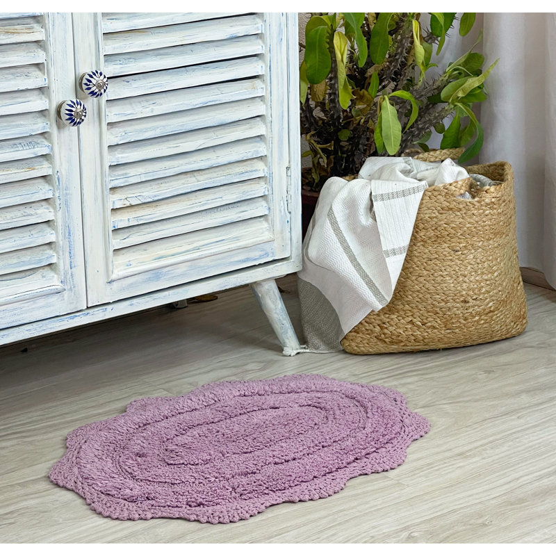 Red Barrel Studio® Casanova Cotton Bath Rug & Reviews | Wayfair