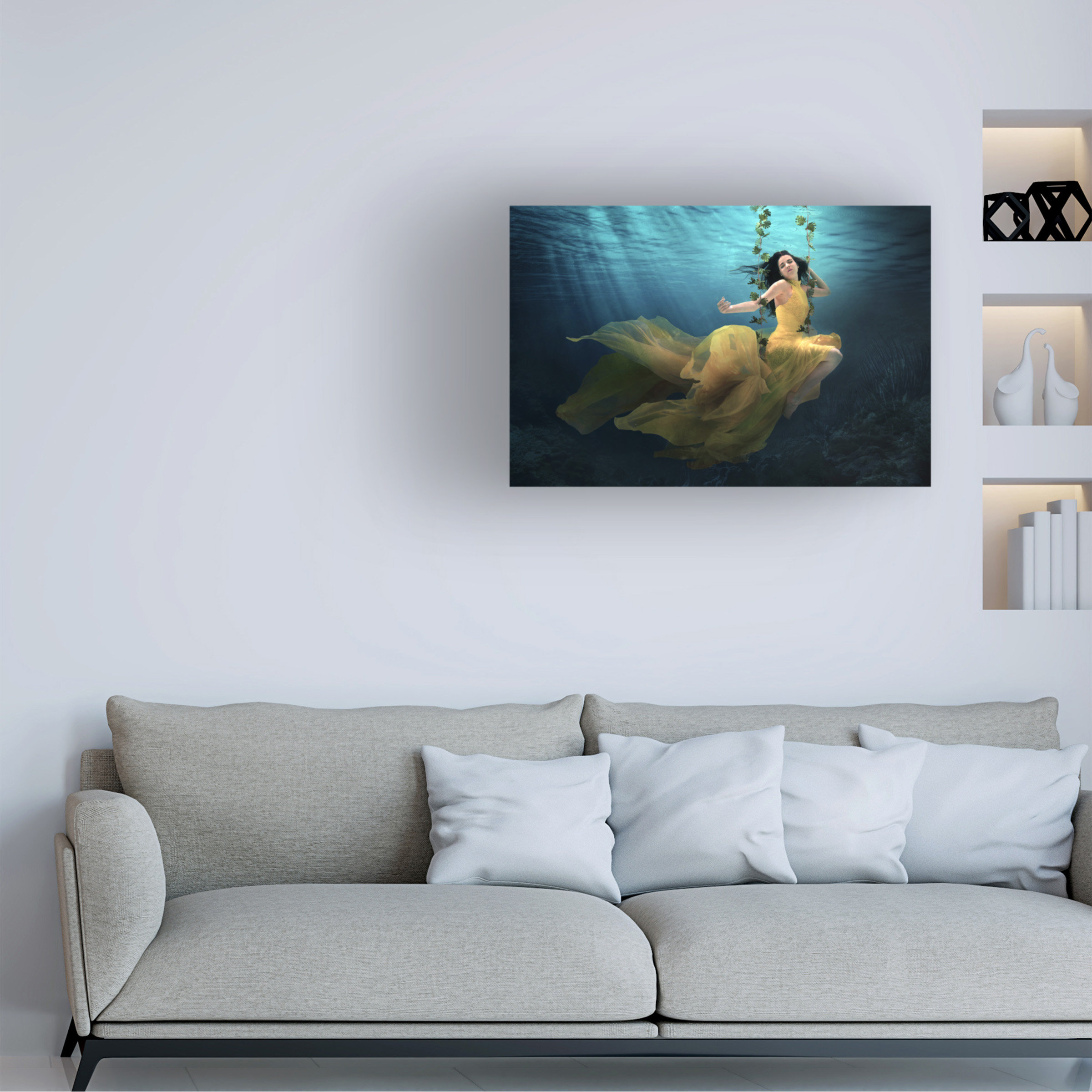 Ebern Designs Martha Suherman The Garden Of Eve Canvas Art | Wayfair