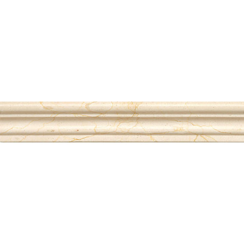 Bedrosians Marble 12'' L x 2'' W Marble Quarter Round Tile Trim | Wayfair