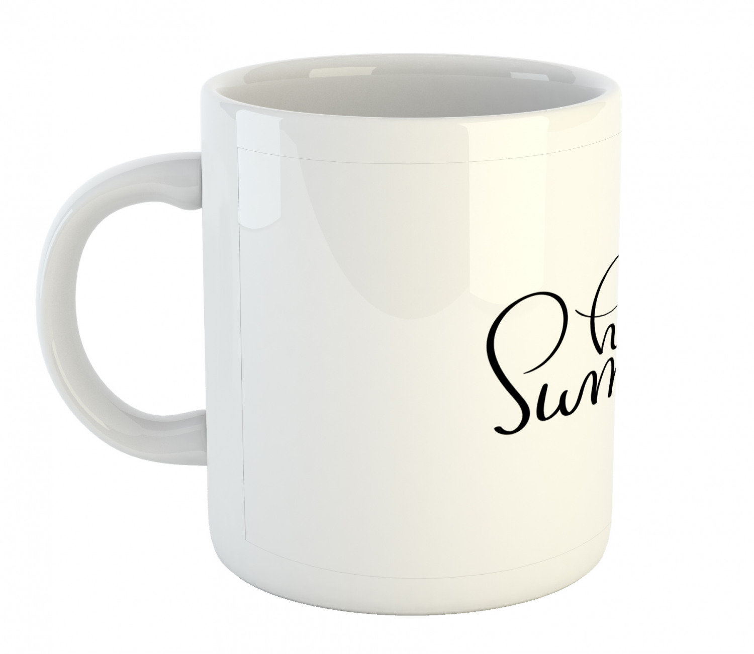 East Urban Home Hello Summer Coffee Mug | Wayfair