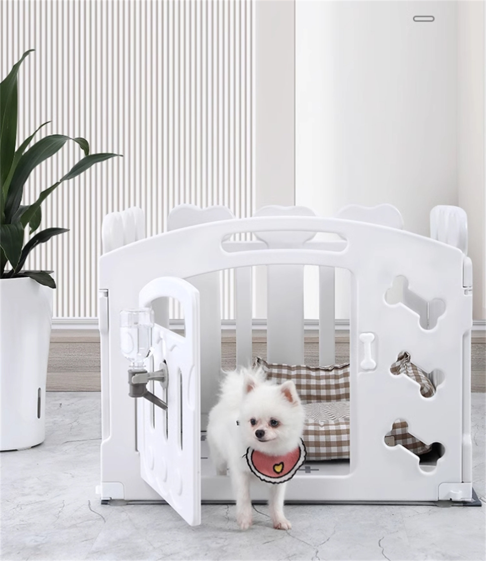 UMMA, LLC 23.62'' H 6 Panel Plastic Exercise Pen | Wayfair