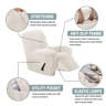 Ebern Designs Box Cushion Recliner Slipcover Machine Washable & Reviews ...