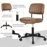 Ebern Designs Runiya Backed Adjustable Height Ergonomic Industrial ...