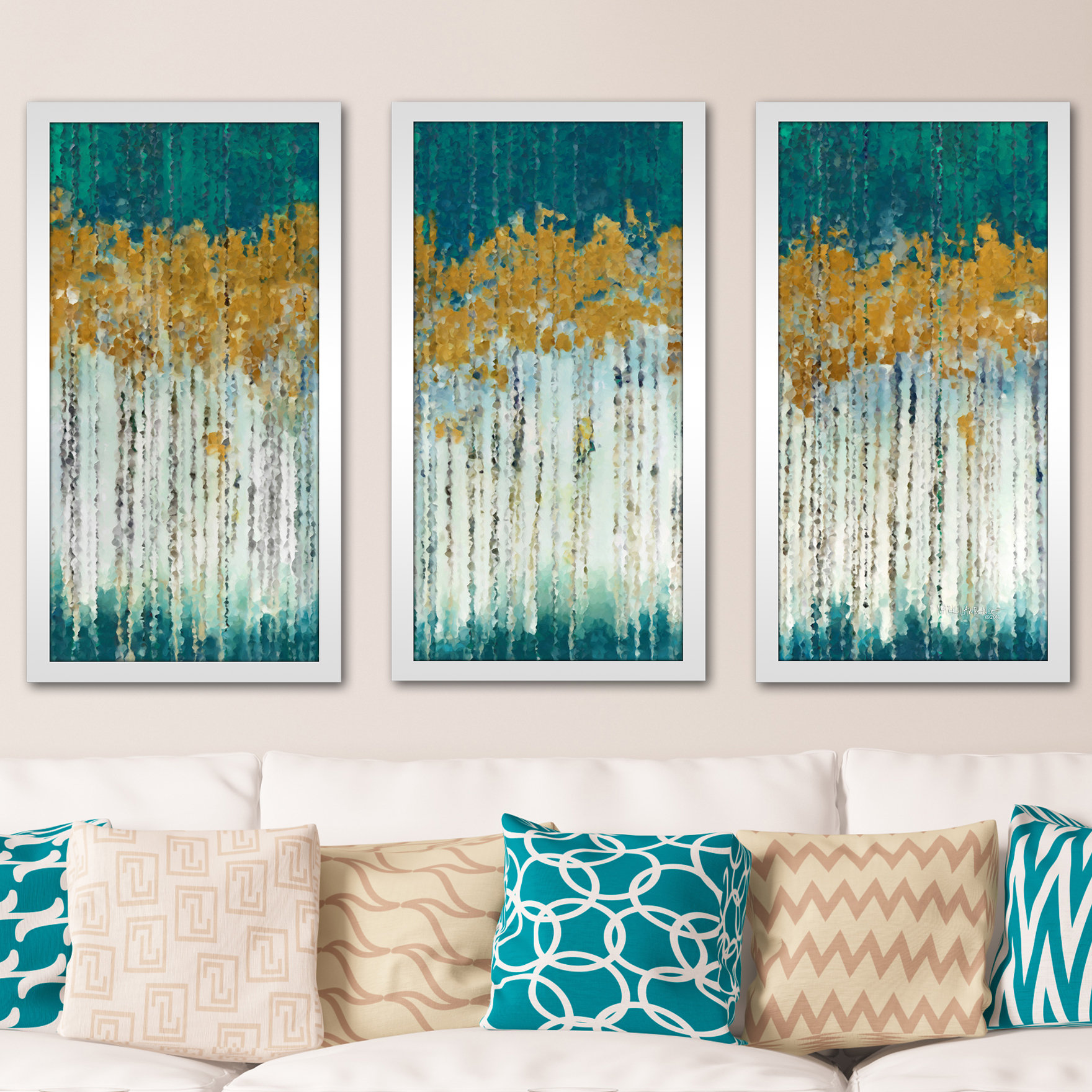 Mercer41 I am Triumphant, 2 Corinthians 2 14 ' Framed Acrylic Painting ...