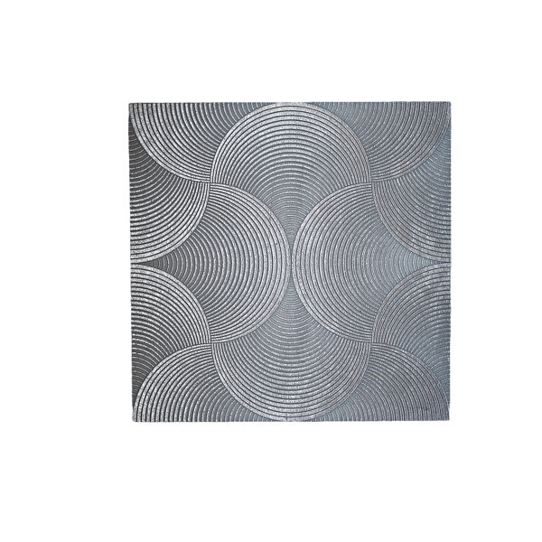 Maricera Engraved Silver 12x12 Marble Wall & Floor Tile | Wayfair