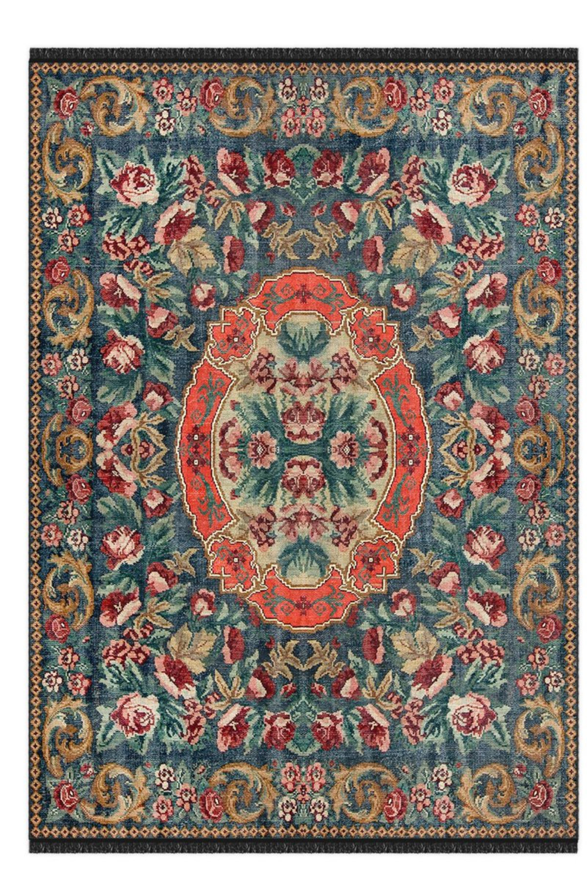 Rugpera Karabag Cotton Indoor/Outdoor Area Rug - Wayfair Canada