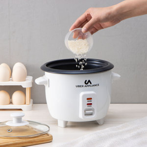 Uber Appliance Rapid Rice Cooker 6 Cup capacity & Reviews | Wayfair