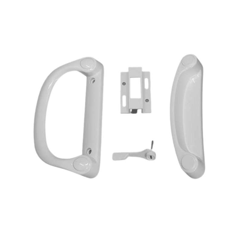G.A.S. Hardware Silver Line Siding Patio Door Handle Kit | Wayfair