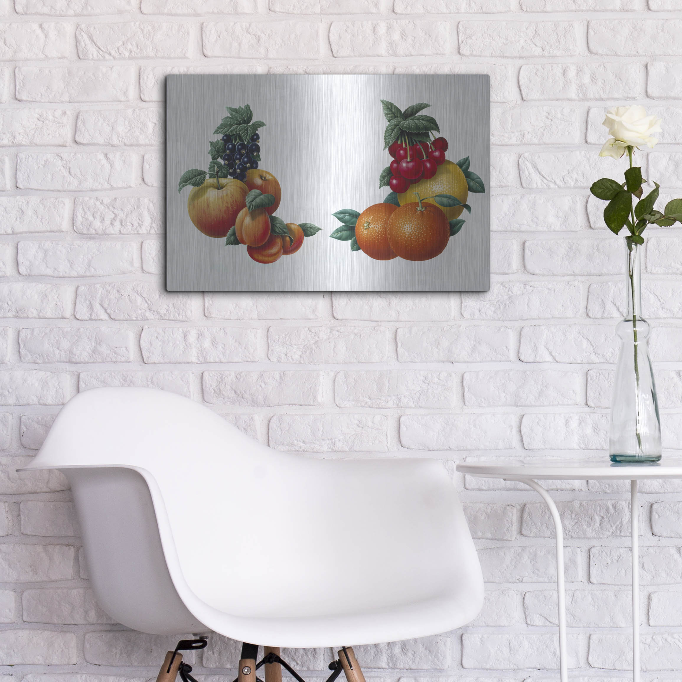 August Grove® 'Fruit 3' by Harro Maass, Metal Wall Art | Wayfair