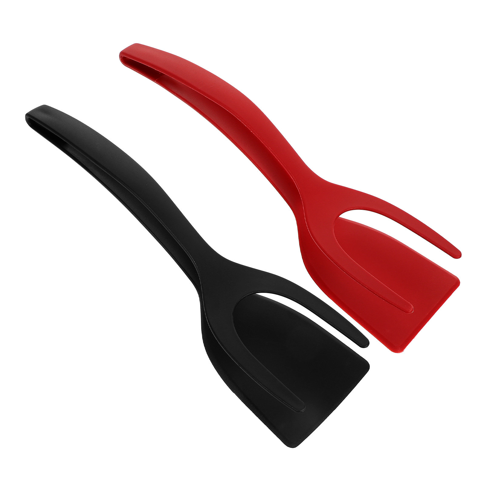Ebern Designs 2Pcs Nylon Spatula Tongs Flipping Shovel Omelette Spatula ...