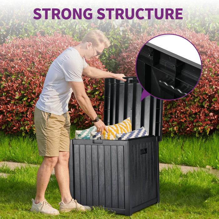 YITAHOME 50 Gallon Outdoor Storage Deck Box & Reviews | Wayfair