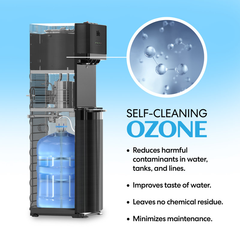 Brio Series Freestanding Hot, Cold, and Room Temperature Electric Water ...