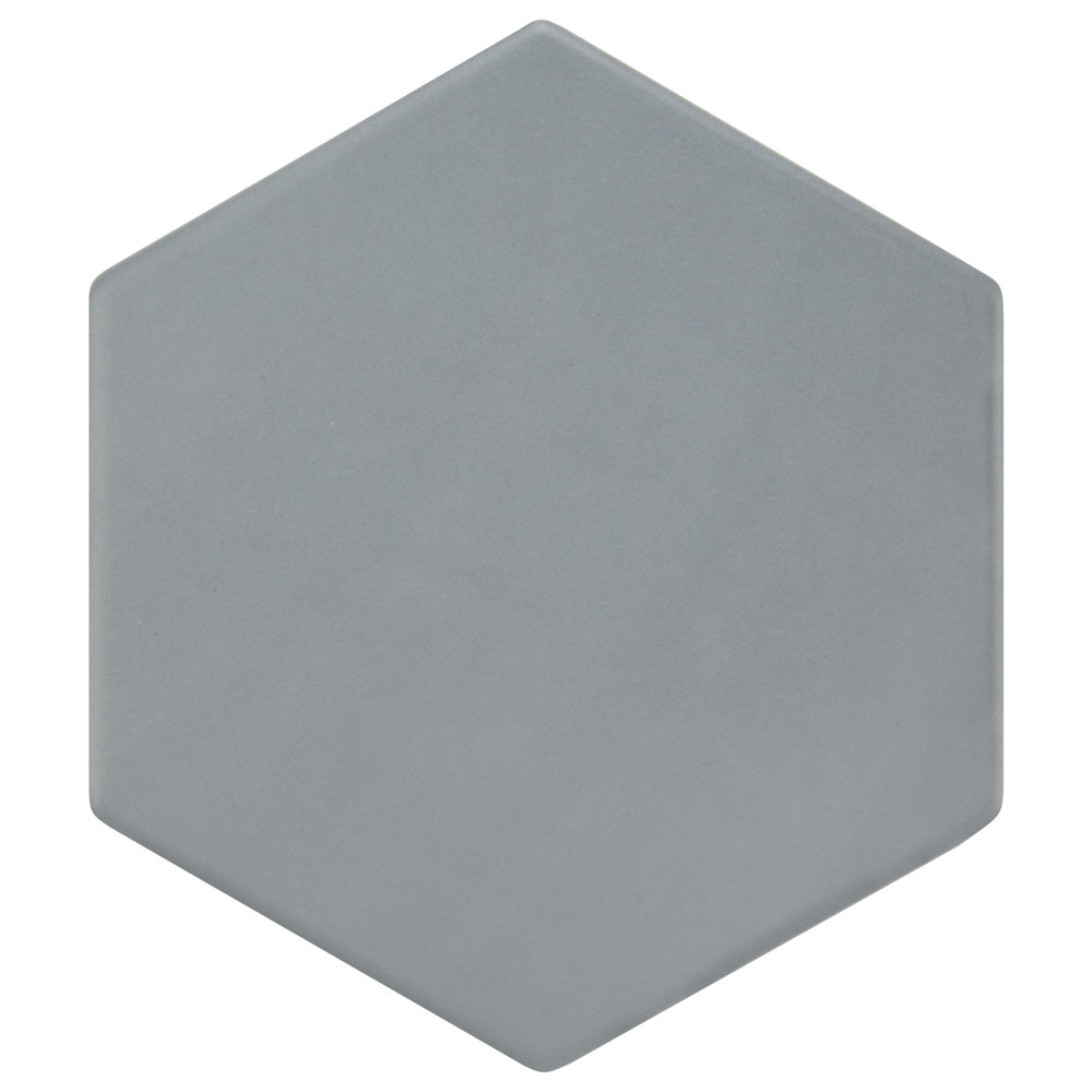 KDC Tile and Marble Geometric 6" x 7" Porcelain Patterned Floor Use ...