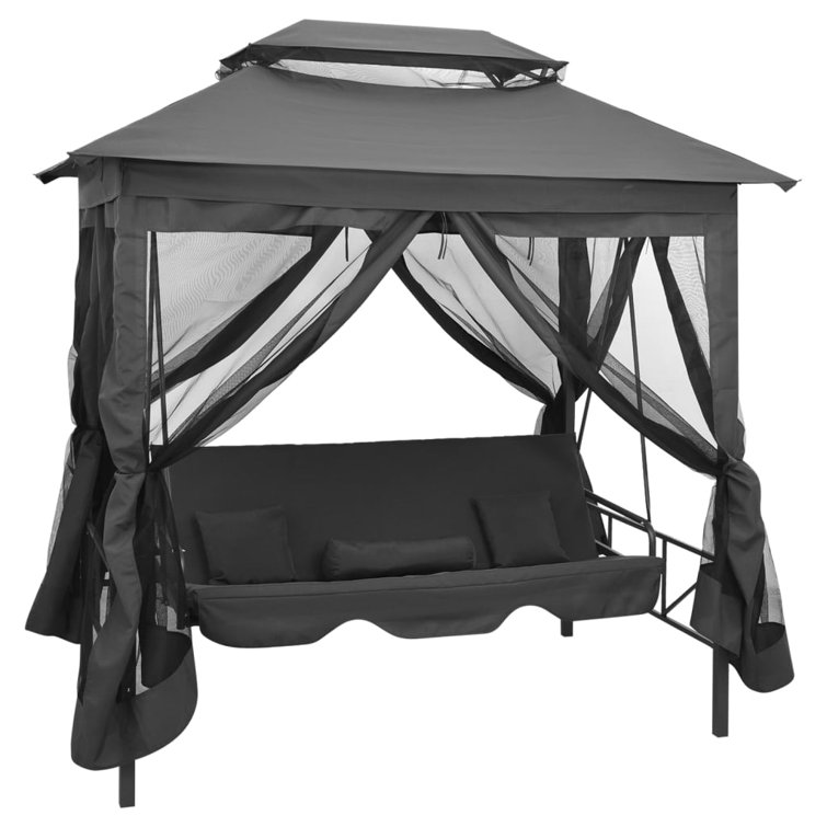 Hokku Designs Doulyn 2 Person Porch Swing with Canopy | Wayfair