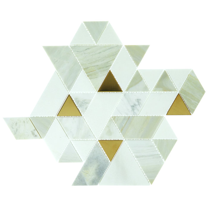 Daltile PIETRA DIVINA Natural Stone Mosaic Wall Tile | Wayfair