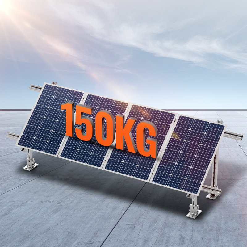 Arlmont & Co. 2 Sets Multi-Pieces Solar Panel Mounting Brackets 30°-60 ...