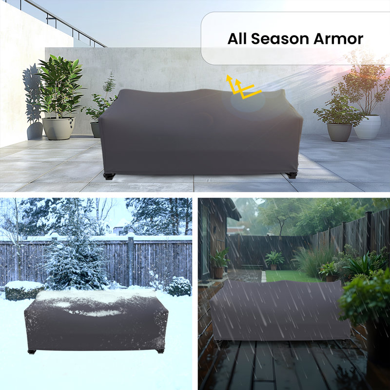 Latitude Run® Everlee Aluminum Outdoor Patio Sofa Cover | Wayfair