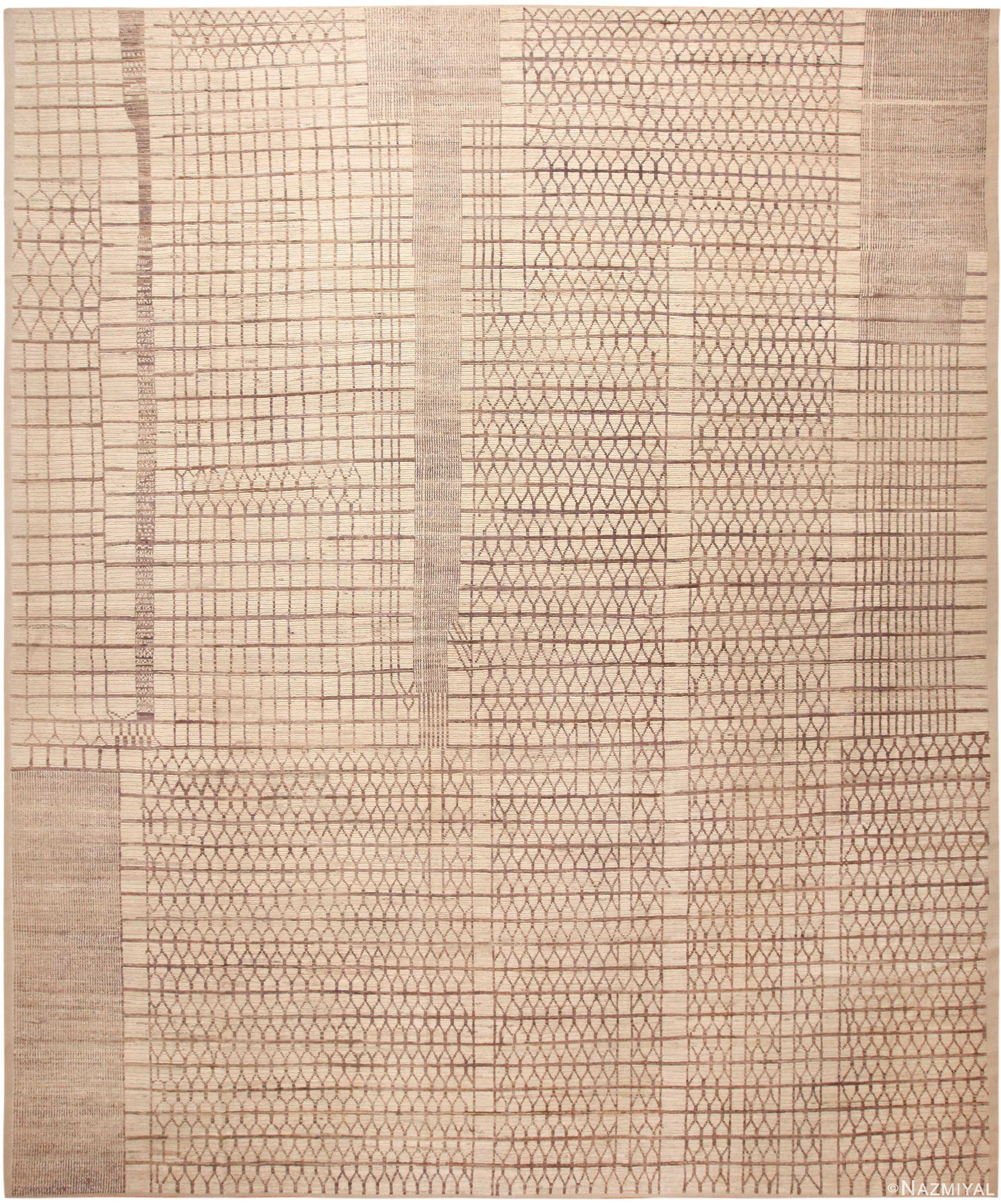 Nazmiyal Collection One-of-a-Kind Large Geometric Contemporary Design ...