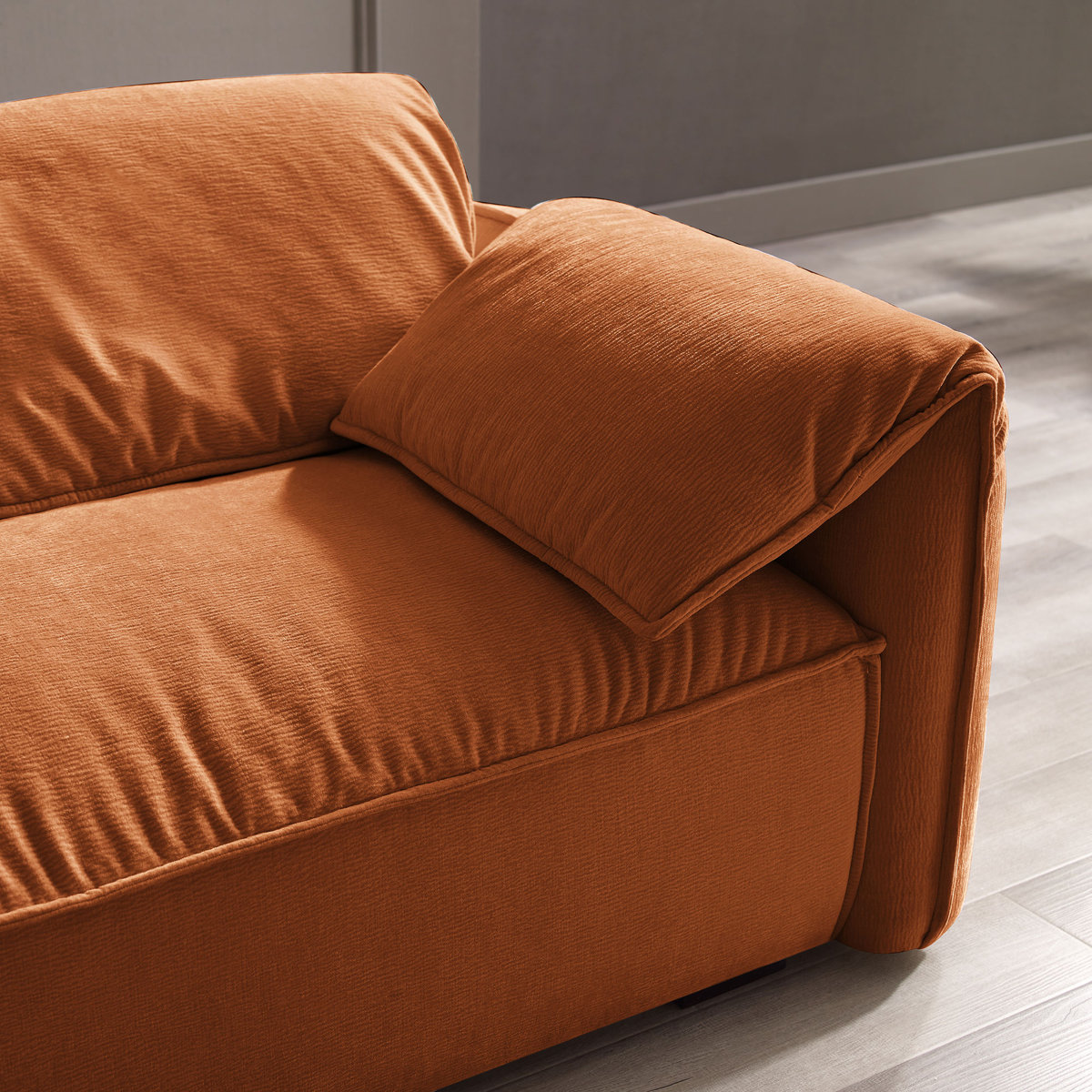 Latitude Run® Louai 95'' Chenille Upholstered Sofa & Reviews - Wayfair ...