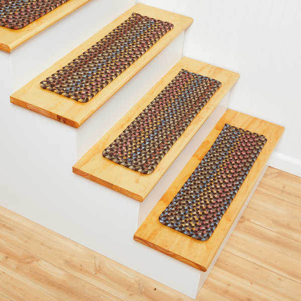 Set of 13 Stair Tread Rugs You'll Love | Wayfair