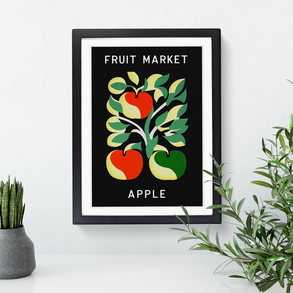 Happy Larry Apple Fruit Market Exhibition Vol.2 | Wayfair.co.uk
