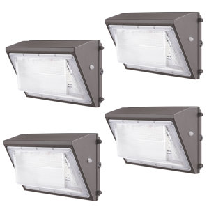 VEVOR LED Wall Pack Lights 120W 240 - Head LED Hardwired Dusk to Dawn ...