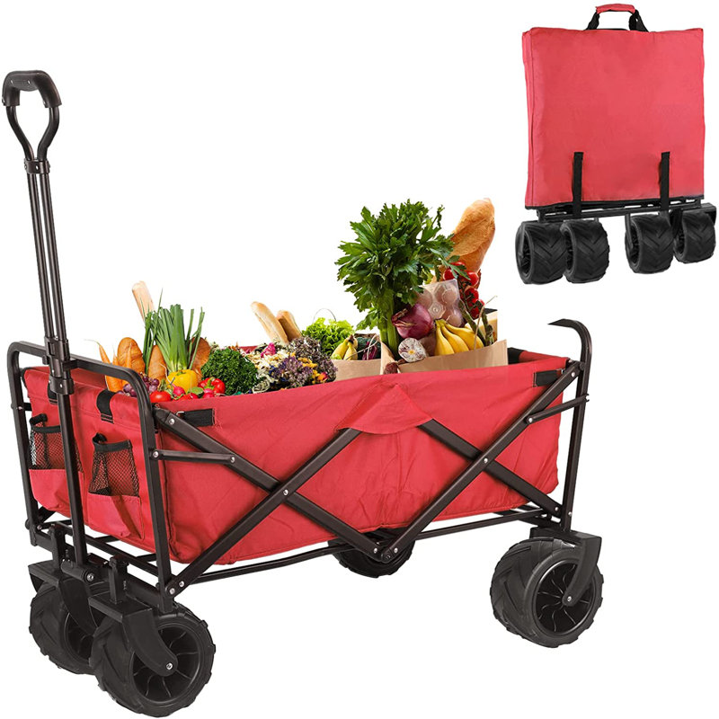 Pirecart 38.8'' H x 35'' W Cart with Wheels & Reviews | Wayfair