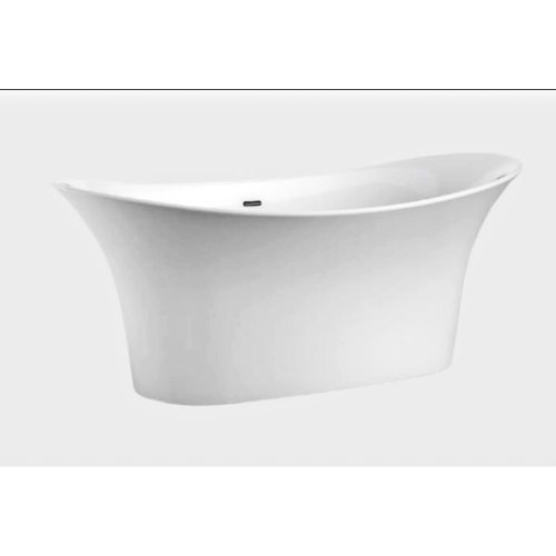 Carver Tubs 69'' x 31'' Freestanding Soaking Acrylic Bathtub | Wayfair