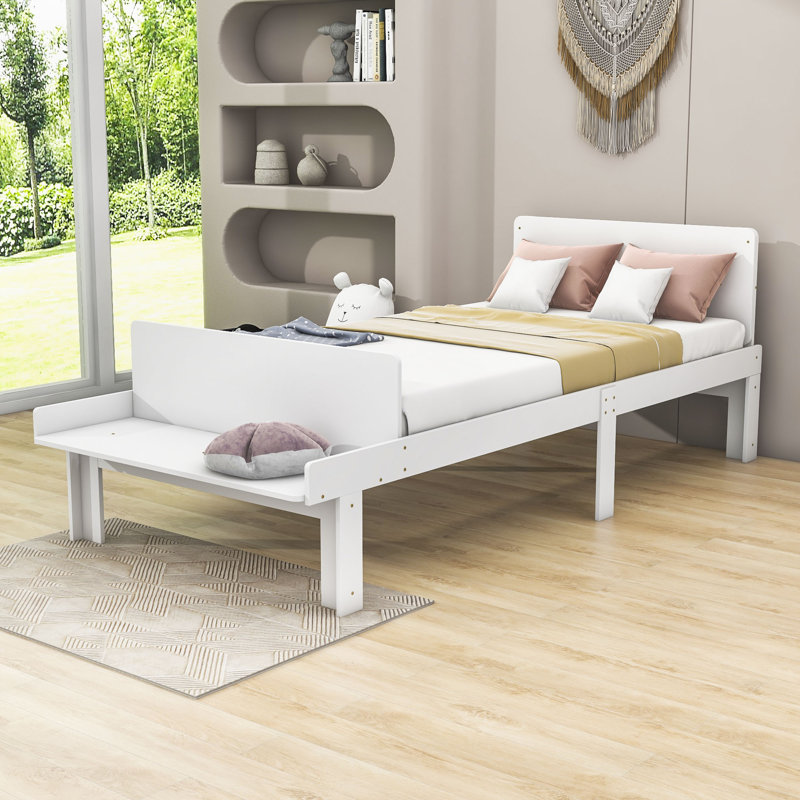 Latitude Run® Platform Bed with Headboard and Footboard Bench | Wayfair