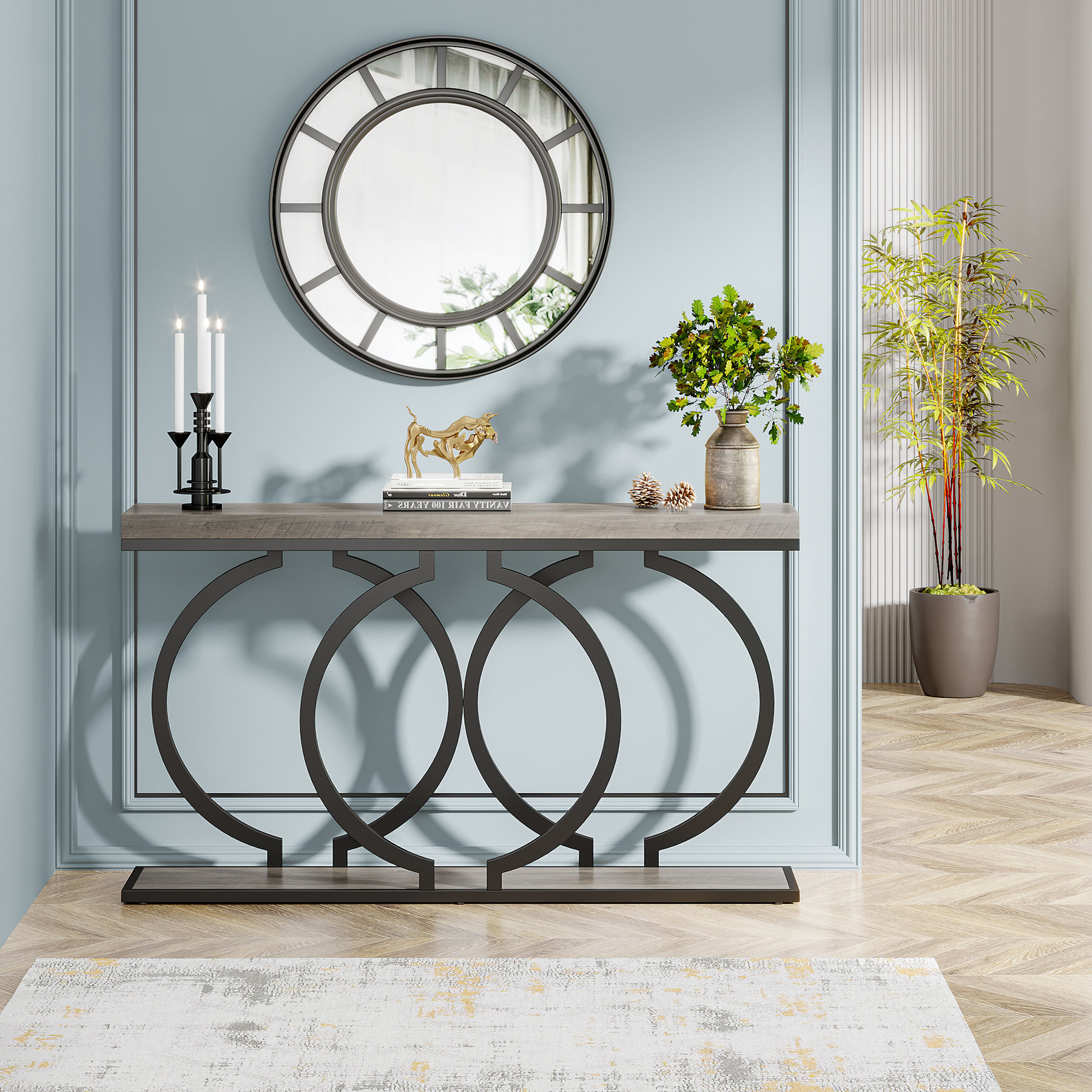 Mercer41 Herakles 55" Console Table & Reviews | Wayfair