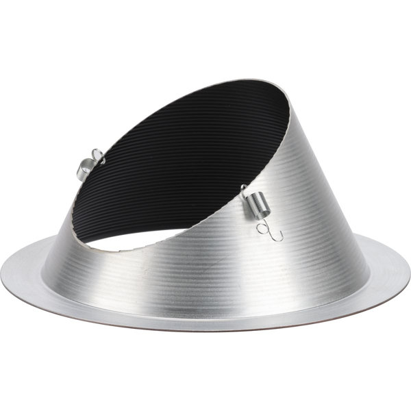 Progress Lighting 6" Recessed Sloped Ceiling Step Baffle Trim For 6 ...