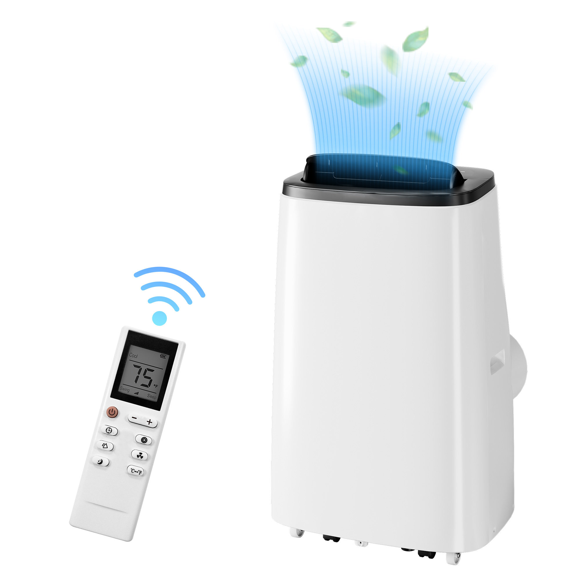 Espiron Optimum 14000 Btu Portable Air Conditioner With Remote Control ...
