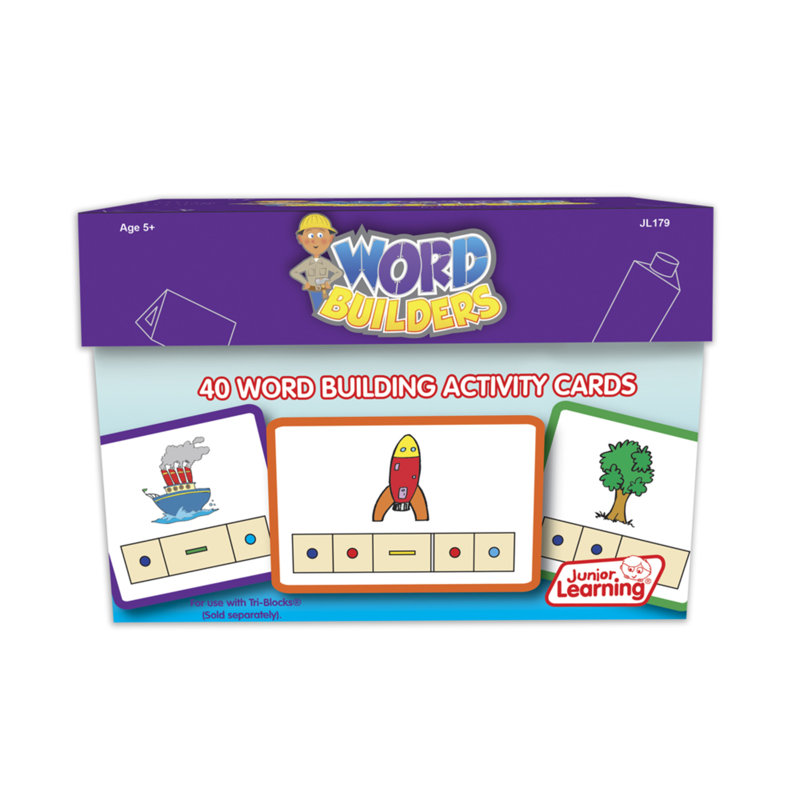 Junior Learning Word Builders Activity Cards | Wayfair