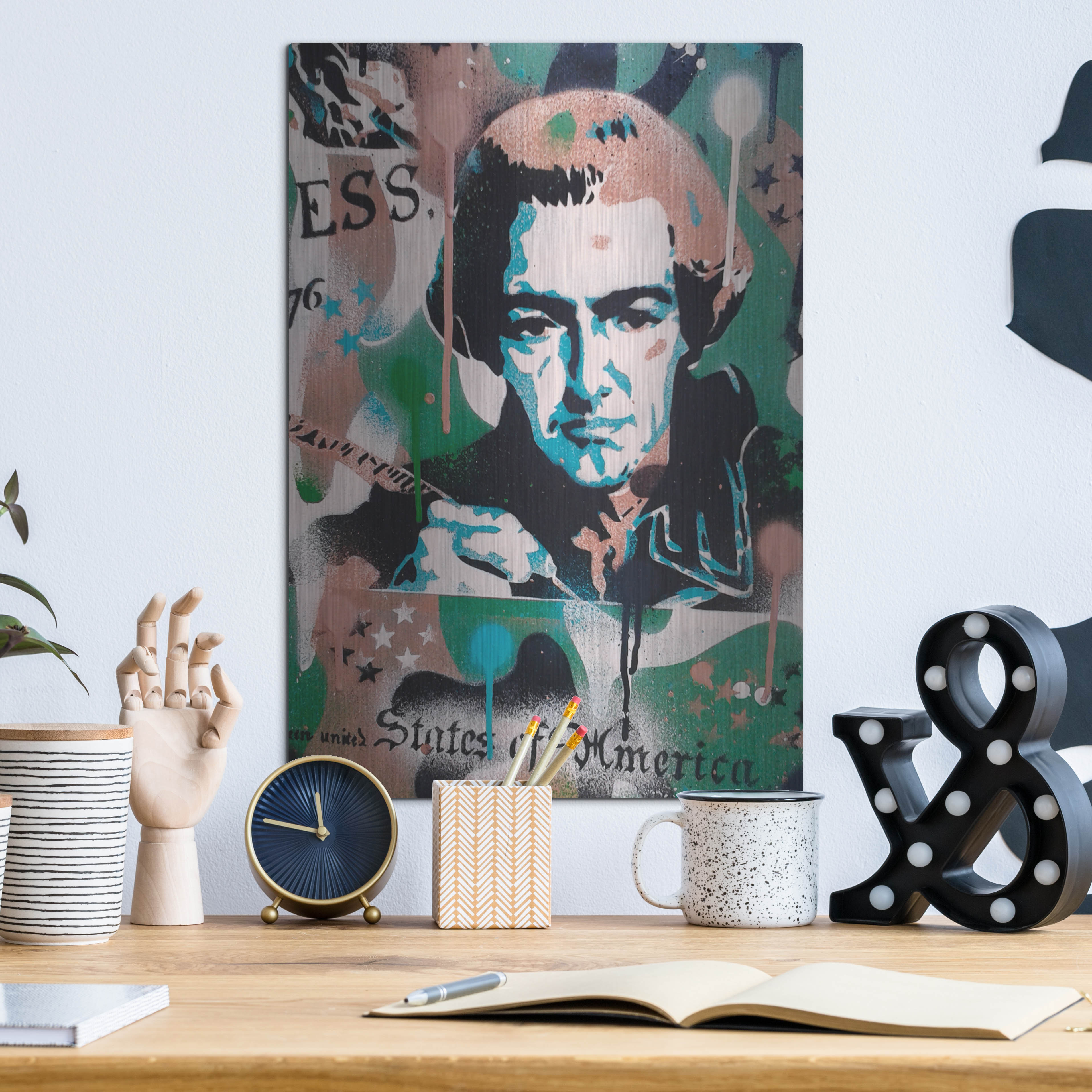 Winston Porter 'Hancock' by Abstract Graffiti Wall Art | Wayfair