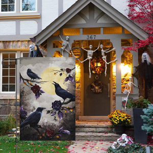 Garden Halloween Flags You'll Love | Wayfair