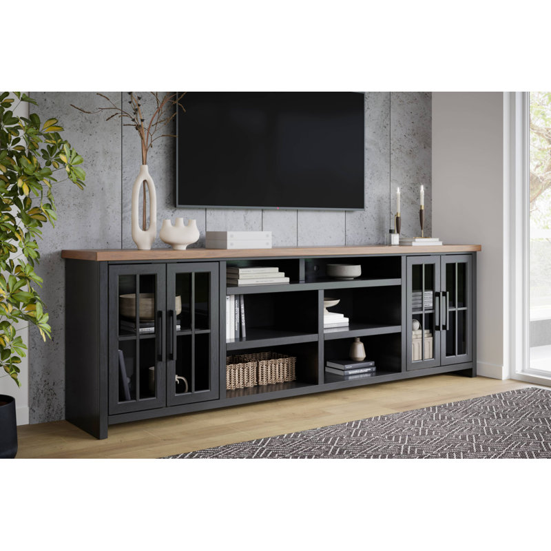 Red Barrel Studio® Bridgevine Home Essex 96 Inch TV Stand Console For ...