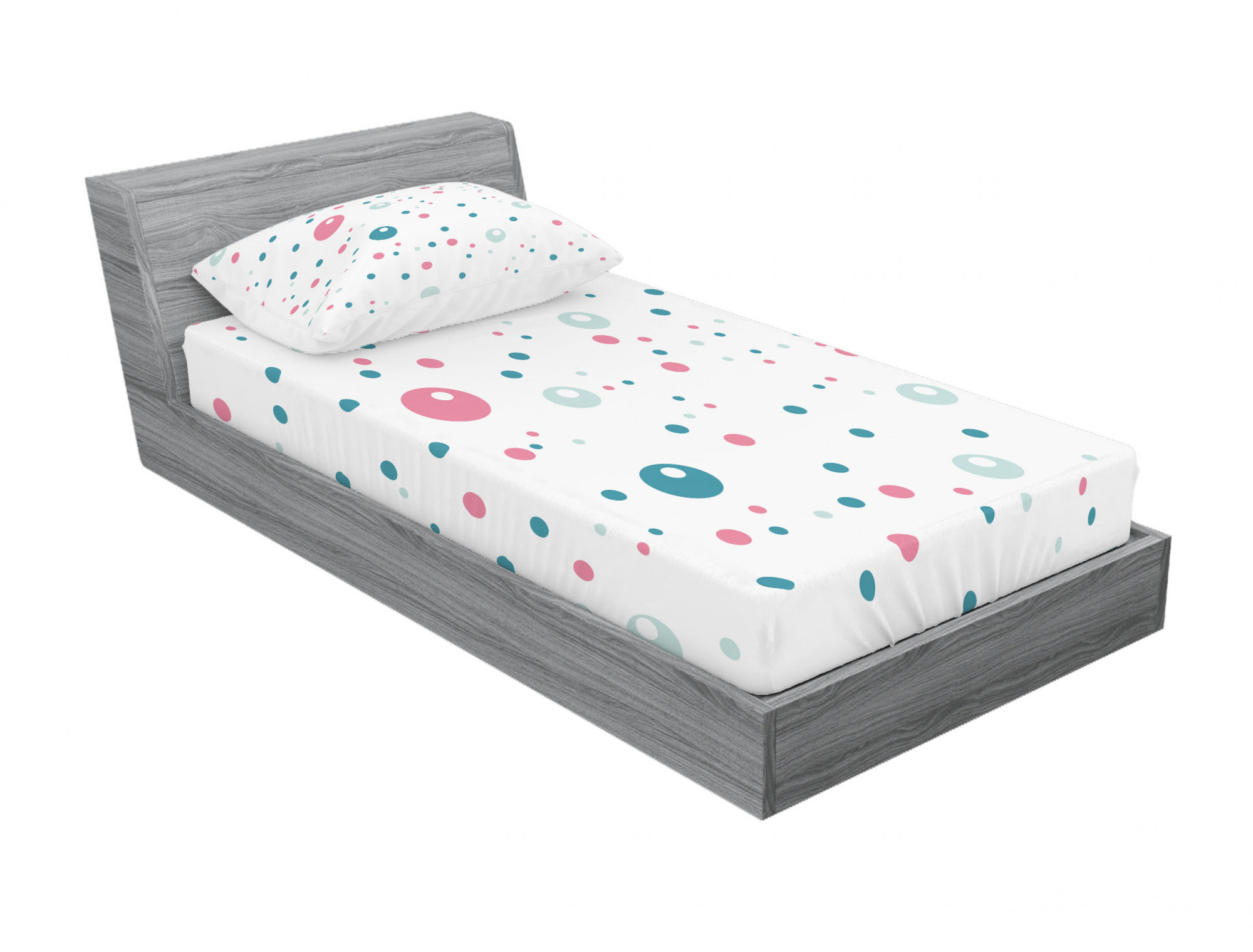 Ambesonne Bubble Abstract Sheet Set | Wayfair