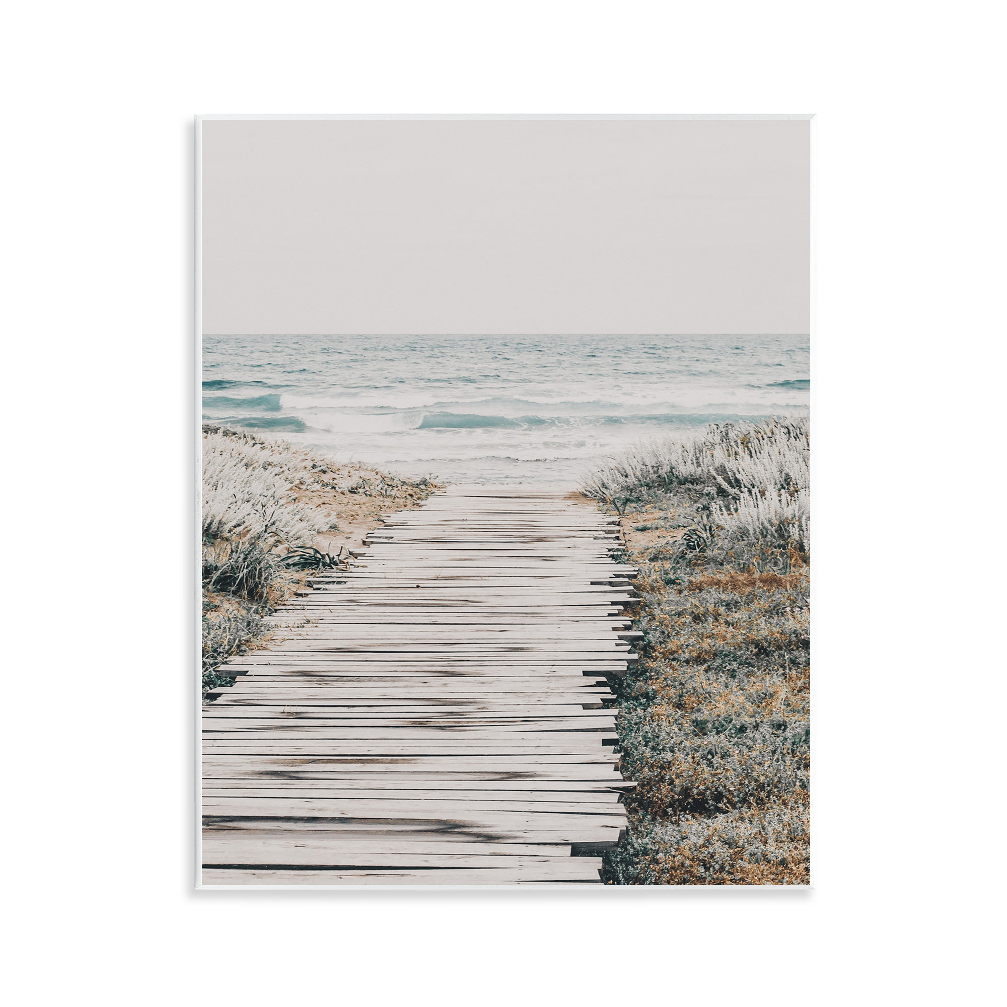 Beachcrest Home™ Rugged Beach Path Wall Plaque Art by LSR Design Studio ...