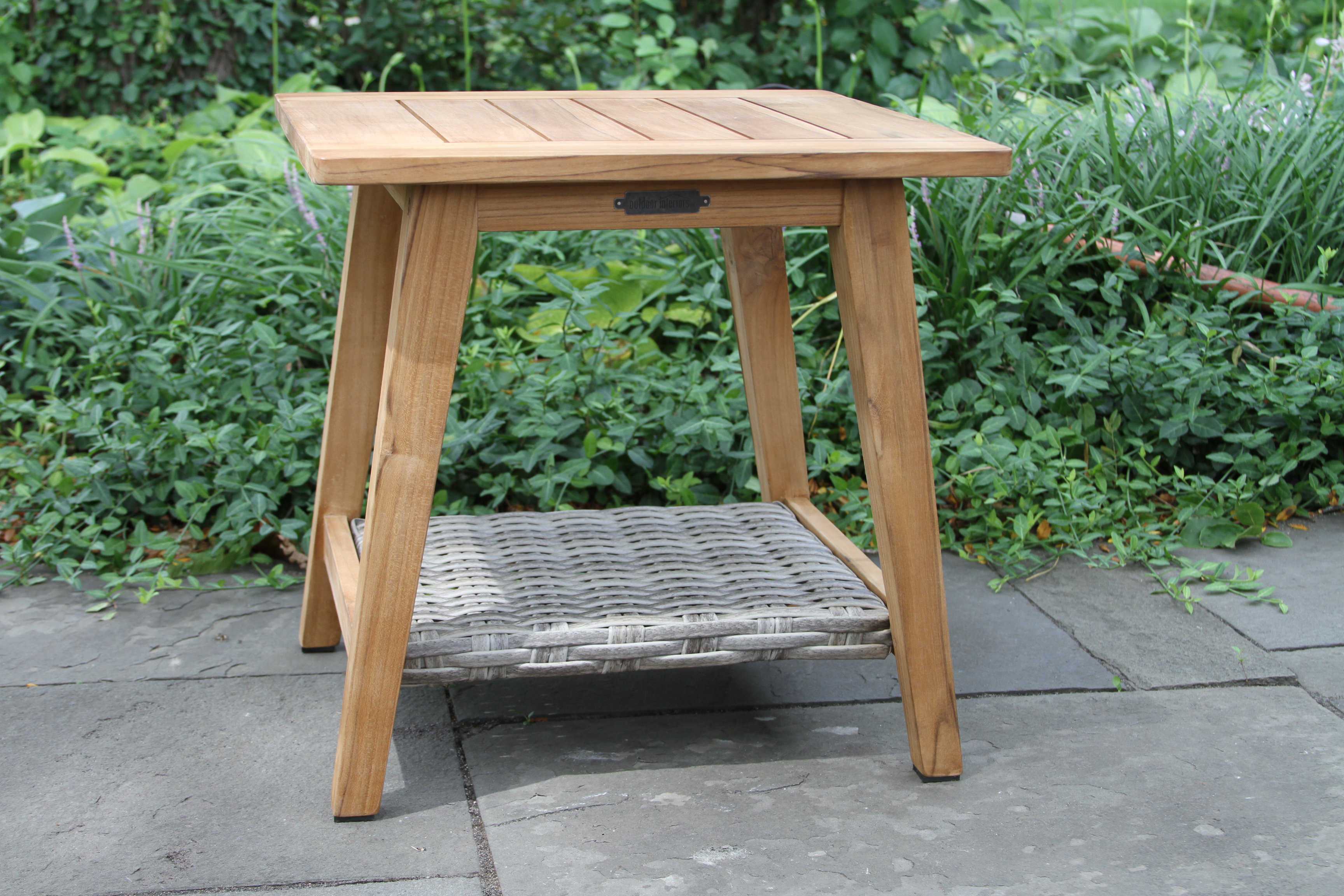 Birch Lane™ Genesis Teak Side Table | Wayfair