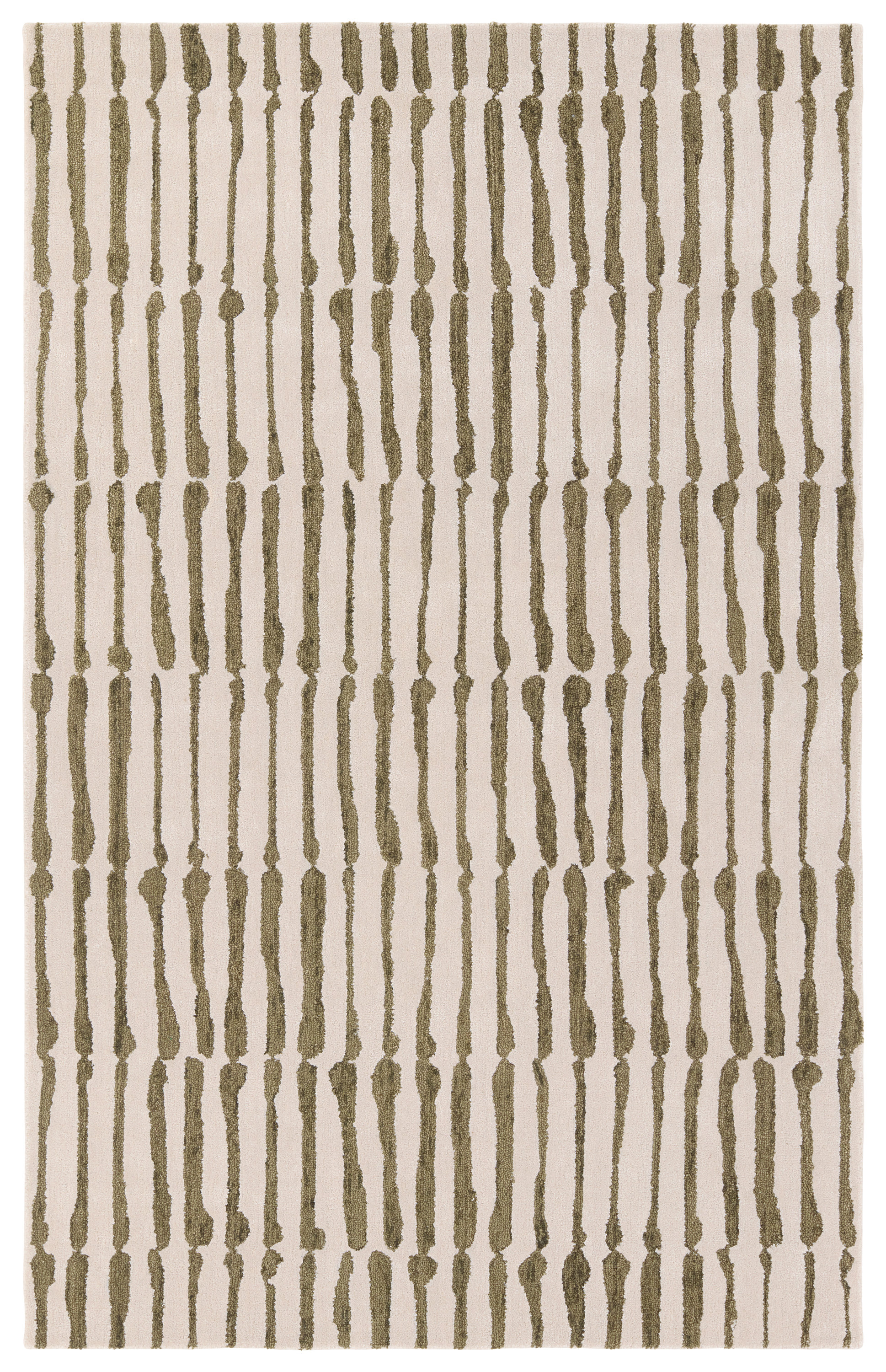 Nikki Chu Etho By Nikki Chu Living Saville Tufted Tribal Green Area Rug ...