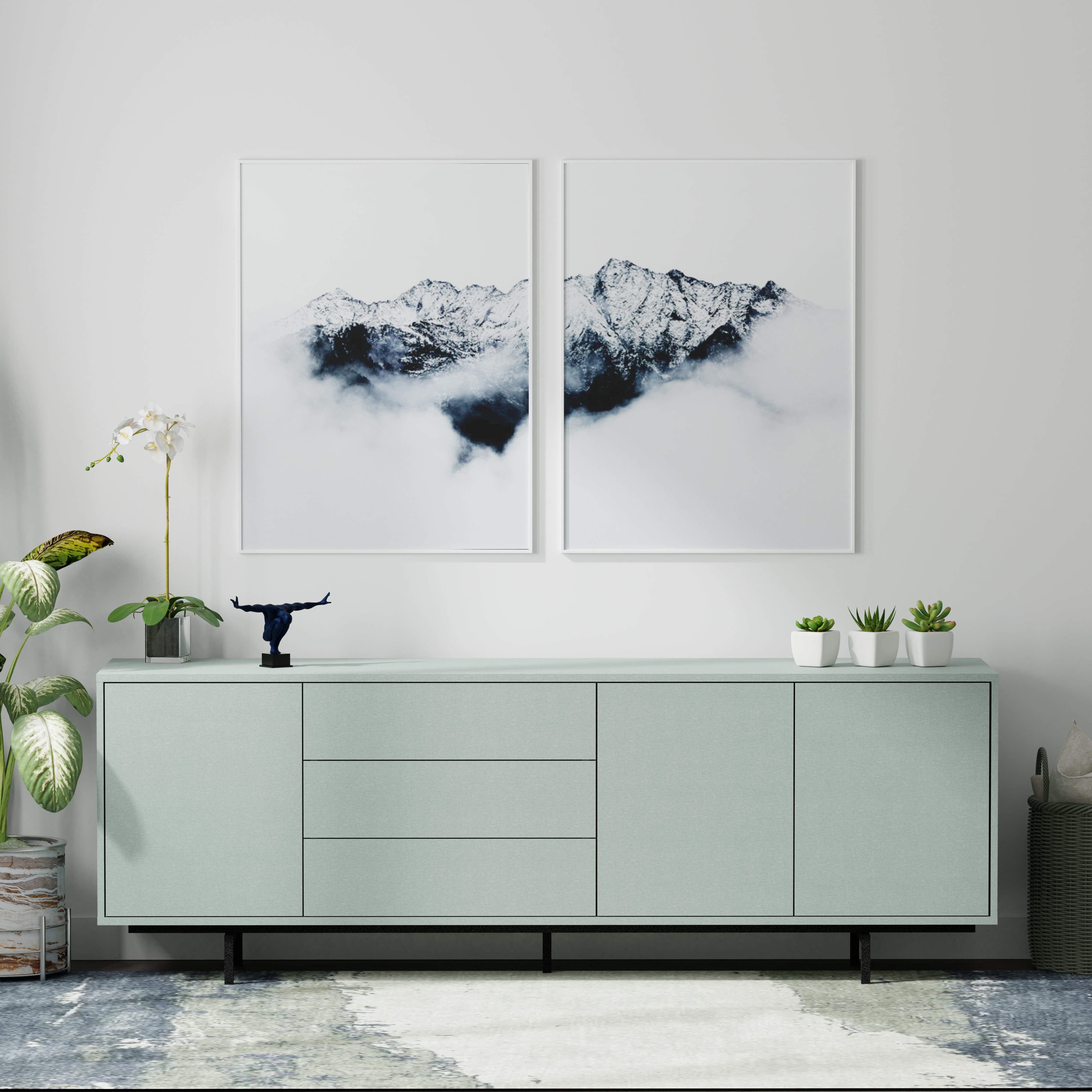 Wade Logan® Anirvin 78'' Media Console & Reviews | Wayfair