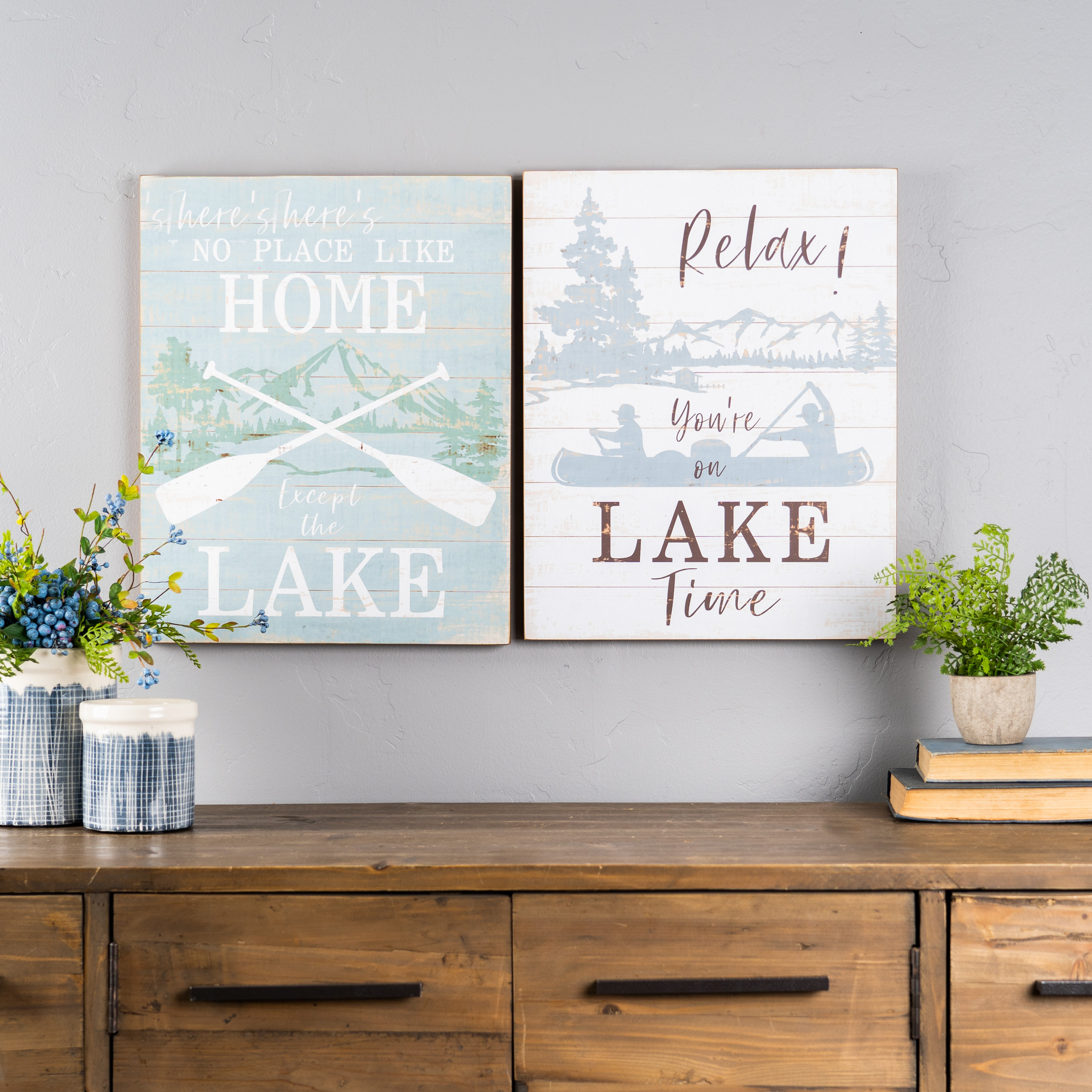 Trinx Relax! You're at the Lake and There's no Place Like Home, Except ...
