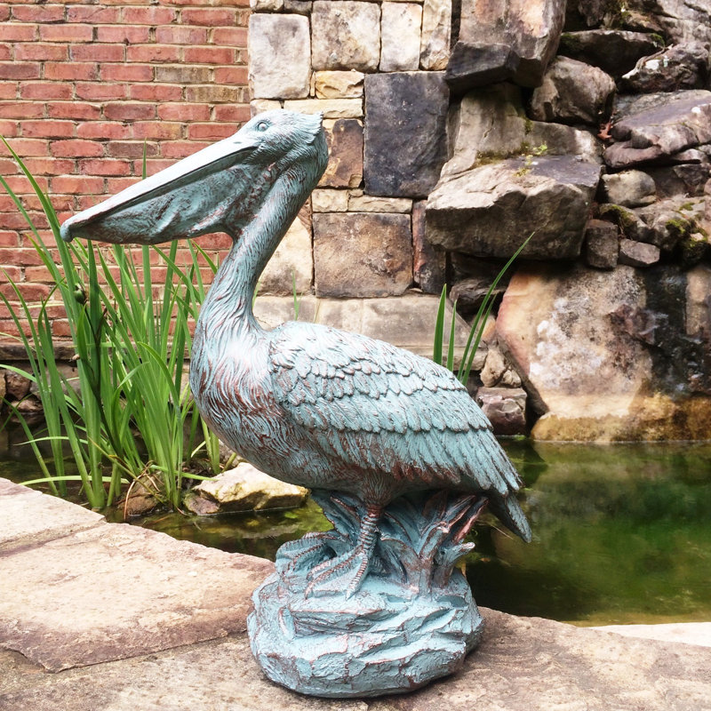 HomeStyles Life's a Beach Pelican Nautical Statue & Reviews | Wayfair